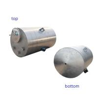 China Stainless Steel SS304 SS316 Horizontal Chemical Storage Tank 1000L to 30000L for sale
