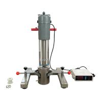 China Electric Lab High Shear High Speed Disperser Mixer 0.4-2.2kW 0-8000rpm 1L Max Loading Volume for sale