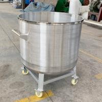 China Customizable 100L-2000L Stainless Steel Movable Storage Tank for sale