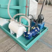 China 500L Hydraulic Lifting Vacuum Dissolver Electric Heating Jacketed Tank SS304 for sale