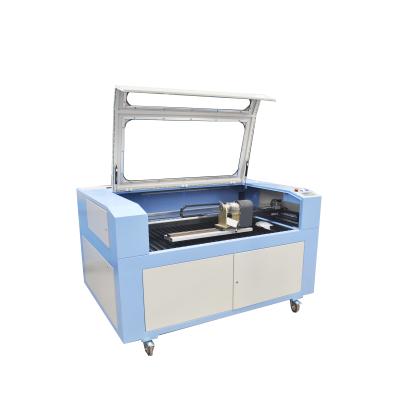 China 1390 CO2 Laser Engraving Cutting Machine 80W 1300x900mm with 4 Axis Rotary for Wood Acrylic for sale