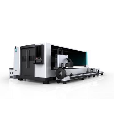 China Metal CNC Fiber Laser Cutting Machine 3000W 6000W 12000W with Rotary for Sheet and Tube for sale