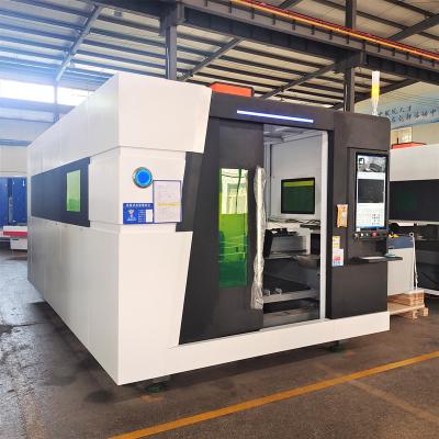 China 4000W 1530 Fiber Laser Metal Cutting Machine for Stainless Steel Carbon Steel for sale