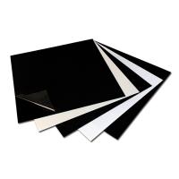 China Double Sided Adhesive PVC Sheet for Photo Album 0.3mm to 1.5mm Thick Custom Size for sale