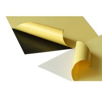 China Double Sided Adhesive PVC Sheet for Photo Album 0.3mm to 1.5mm Thick Custom Size for sale