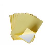 China 0.6mm A3 Self Adhesive PVC Photo Album Sheet Luster White Black Custom Size for sale
