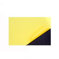 China 1.0mm Self Adhesive PVC Sheet for Photo Album Inner Pages Unfading Black White for sale
