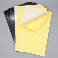 China Double Sides Adhesive PVC Sheet 0.8mm 1.5mm Unfading Photo Album Cardboard for sale