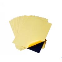 China 0.6mm A3 Self Adhesive PVC Photo Album Sheet Luster White Black Custom Size for sale