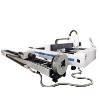 China CNC Fiber Laser Cutting Machine 6000W 12000W for Metal Sheet Tube Pipe with Rotary Axis for sale