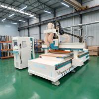 China CNC Nesting Router Machine 1325 ATC 9kW Auto Tool Changer Woodworking for sale