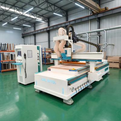 China CNC Nesting Router Machine 1325 ATC 9kW Auto Tool Changer Woodworking for sale
