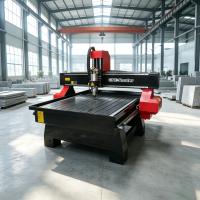 China 4x4 Feet Stone CNC Router Machine 1200x1200mm Tombstone Milling 6kW for sale