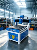 China Mini 6090 Wood CNC Router Machine 2.2kW 220V with Rotary Desktop CE for sale