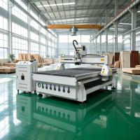 China 380V 4x8 Feet Wood CNC Router Machine 6kW Spindle Foam Milling for sale