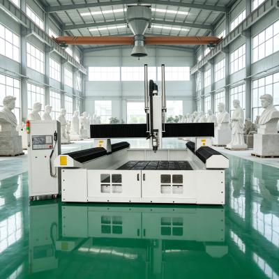 China Wood 1325 ATC CNC Router Machine Carving 9kW Spindle LNC Control CE for sale