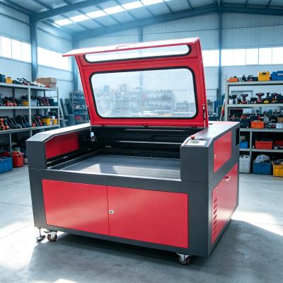 China CO2 Laser Cutting Machine 80W 600x900mm for Acrylic Wood Leather Engraving for sale