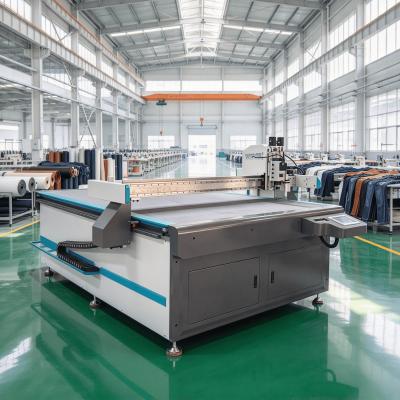 China CNC Oscillating Knife Cutting Machine 1625 for Car Mat Cutting 1600x2500mm Working Size for sale