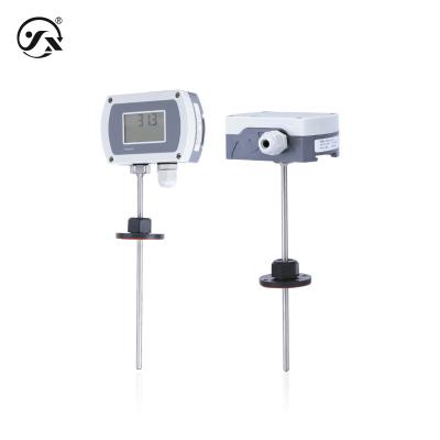 China CWDZ20Y Plug-In Temperature Transmitter Ventilation Duct Temperature Control HVAC IP65 for sale