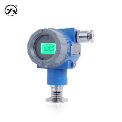 China CYYZ65CY Hygienic Pressure Transmitter Explosion Proof Pressure Range -0.1-0-4MP for sale