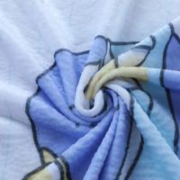 China Sublimation Custom Designs Plush New Born Baby Blanket Super Soft for sale