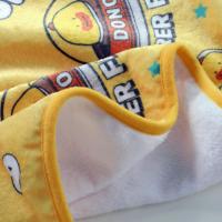 China Small Soft Feel Baby Custom Blanket Printing Fleece Material Polyester for sale