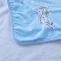 China Kids Personalized Soft Cartoon Fleece Blanket Print 100% Polyester for sale