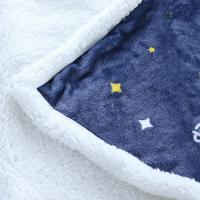 China 30X40 Personalized Flannel Blanket Throw Double Ply Fleece Blanket for sale