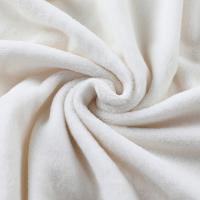 China White Micro Fleece Blanket 75X100cm Baby Soft Flannel Throw Blanket for sale