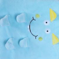 China Monster Personalized Flannel Blanket Knitted 100 Polyester Soft Flannel Fleece for sale