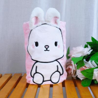 China Animal Personalized Flannel Blanket Breathable 100 Polyester Microfiber Blanket for sale