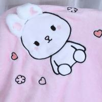 China Animal Personalized Flannel Blanket Breathable 100 Polyester Microfiber Blanket for sale
