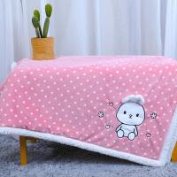 China Warm Embroidered Personalized Flannel Blanket 30X40in Polyester Flannel Blanket for sale