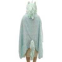 China Children Unicorn Breathable Snuggie Hoodie Blanket Made In China for sale