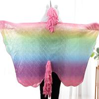 China 100 Polyester Knit Blanket Unicorn Furry Sherpa Blanket Wrap for sale