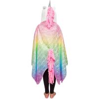China 100 Polyester Knit Blanket Unicorn Furry Sherpa Blanket Wrap for sale