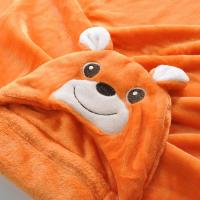 China Super Soft Flannel Dog Blanket Hood Breathable Cozy Wrap Blanket for sale