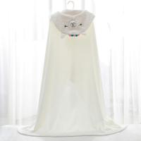 China 100 Polyester Hooded Throw Blanket Breathable Wrap Around Fleece Blanket for sale