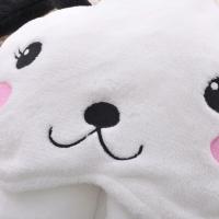 China White Dog Flannel Hoodie Blanket Wrap Children Soft Flannel Fleece for sale