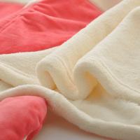 China Cozy Plush Flannel Hoodie Blanket Animal Cape Winter Polyester Hooded Blanket for sale