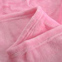 China Pink Soft Flannel Hoodie Blanket Wearable Elephant Hooded Blanket for sale