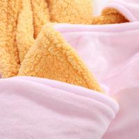 China Winter Thick Hooded Blanket Kids Gifts Wearable Fleece Blanket For Adults for sale