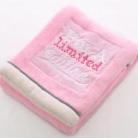 China Travel 30x40 Soft Newborn Blanket Fuzzy Toddlers Fleece Weighted Throw Blanket for sale