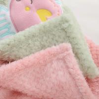 China Fluffy Soft Newborn Blanket 30x40 Toddler Warm Lightweight Plush Throw for sale