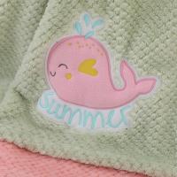 China Fluffy Soft Newborn Blanket 30x40 Toddler Warm Lightweight Plush Throw for sale