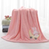 China Fluffy Soft Newborn Blanket 30x40 Toddler Warm Lightweight Plush Throw for sale