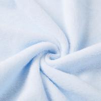 China Customized Soft Newborn Blanket Satin Trim Flannel Fleece Warm Plush Blanket for sale