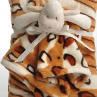China Lovey Fleece Security Blanket Unisex Snuggle Baby Plush Security Blanket for sale