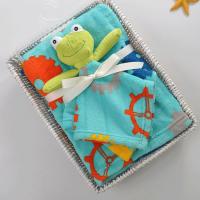 China Baby Unisex Frog Fleece Blanket Animal Face Security Plush Blanket for sale