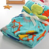 China Baby Unisex Frog Fleece Blanket Animal Face Security Plush Blanket for sale